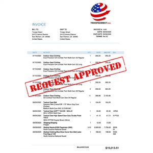 Troops Direct – When Troops Request it, We Provide it. No Charge.